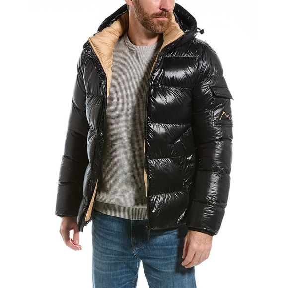 Point Zero | Jackets & Coats | Point Zero Mens Seersucker Puffer Jacket ...